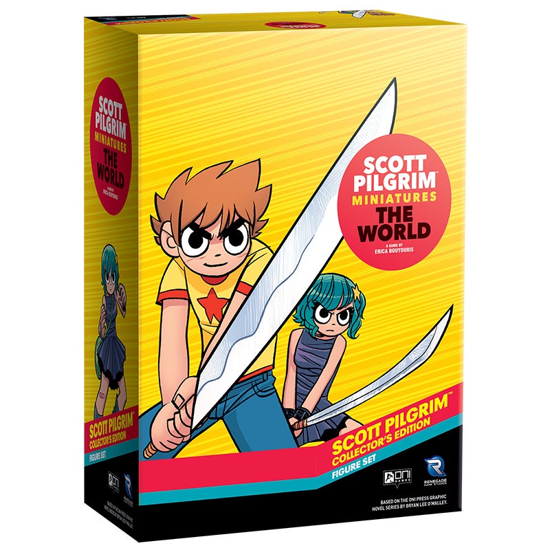 Scott Pilgrim Miniatures The World Collectors Edition Figure Set | Clever Crow Games